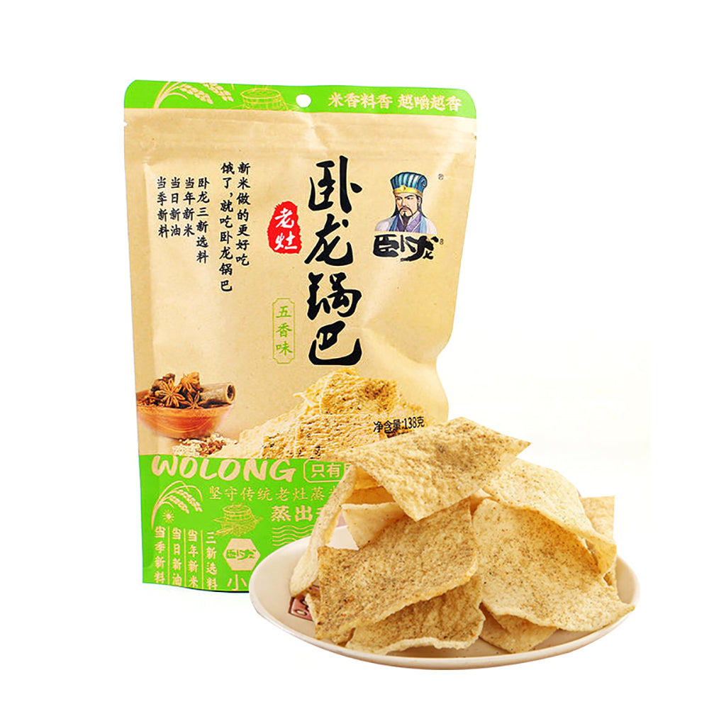 Wolong Laozao Five-Spice Rice Crackers - 138g – Umall - Australia's Largest Online Asian Supermarket