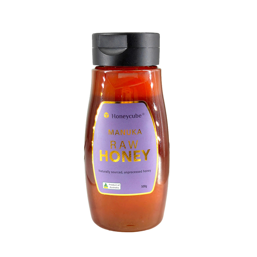 Honeycube Manuka Raw Honey Squeeze Bottle - 500g – Umall - Australia's Largest Online Asian ...
