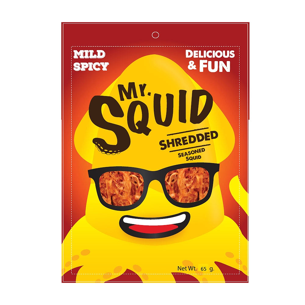 Mr Squid Shredded Seasoned Squid - 65g – Umall - Australia's Largest Online Asian Supermarket
