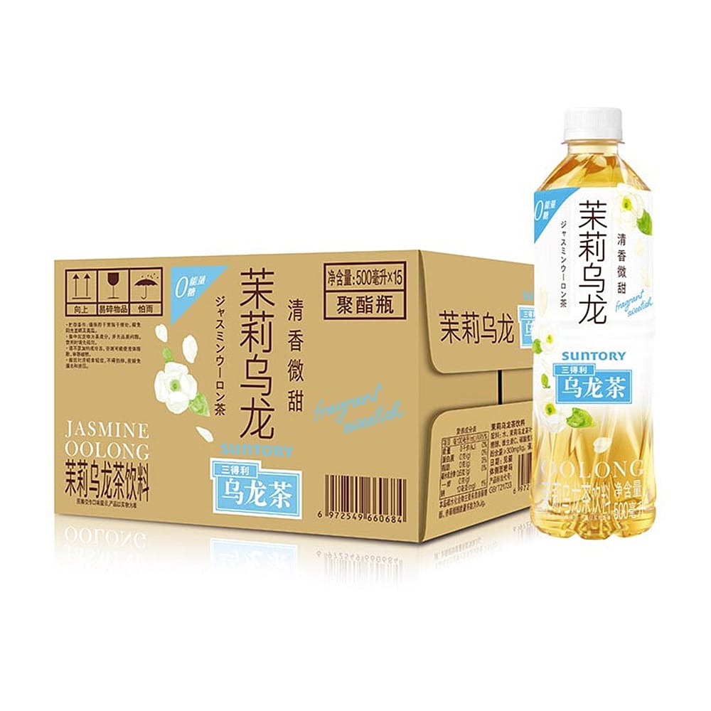 Suntory Jasmine Oolong Tea 500ml * 15 Bottles/Case – Umall - Australia's Largest Online Asian ...