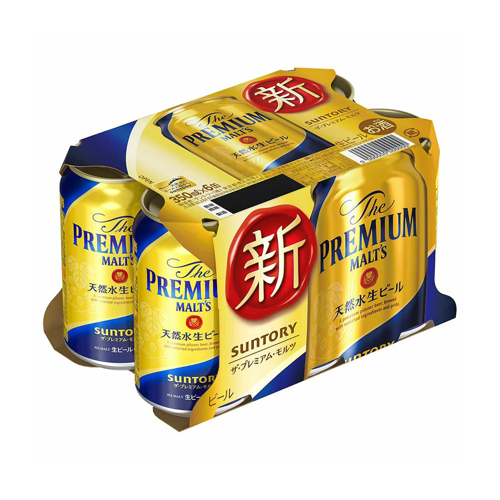 Suntory Premium Malt's Beer 5.5% - 6 Cans x 350ml – Umall - Australia's Largest Online Asian ...