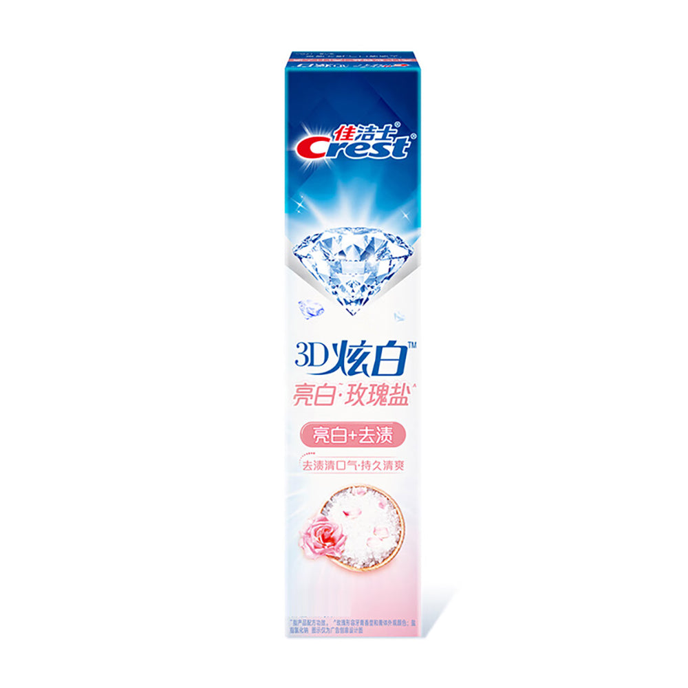 Crest 3D White Fresh Whitening Toothpaste with Rose Salt - 120g – Umall - Australia's Largest ...