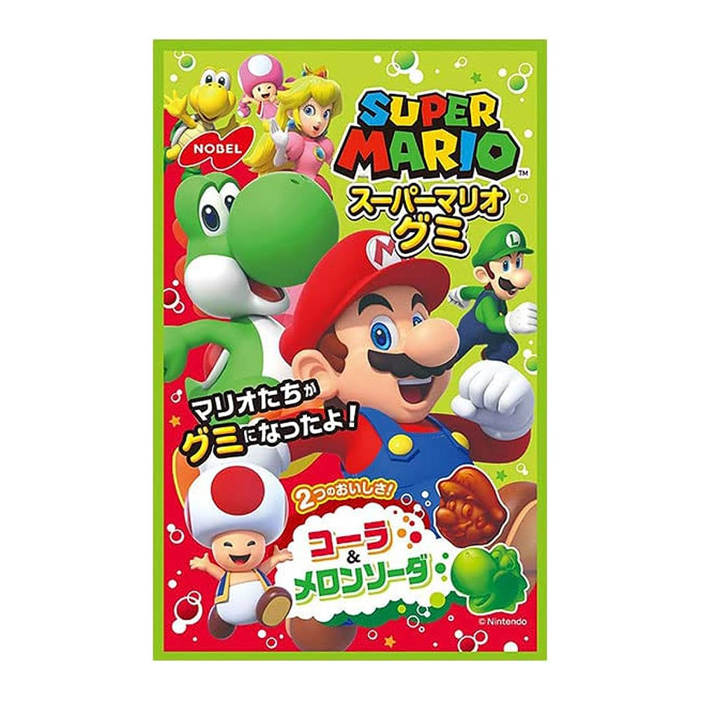 NOBEL Super Mario Soft Candy in Cola/Melon Flavour 50g – Umall - Australia's Largest Online ...