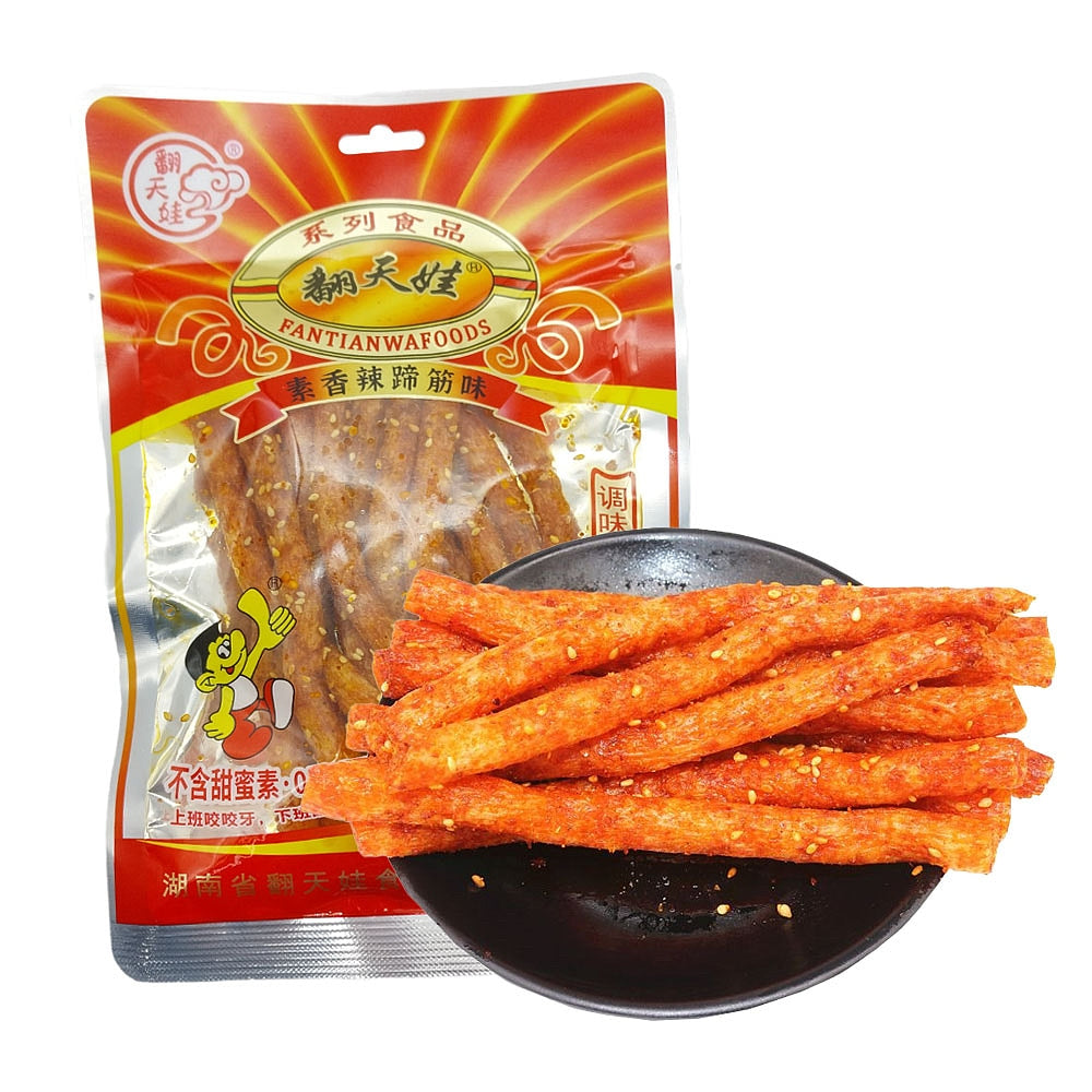 Flip Doll Vegetarian Spicy Tendon Flavour Snack 101g – Umall - Australia's Largest Online Asian ...
