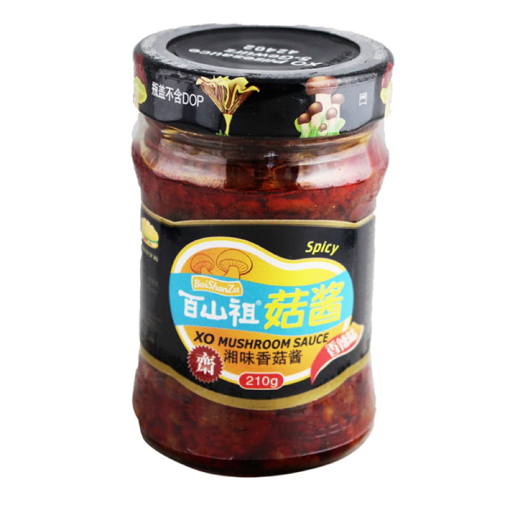 BaiShanZu Spicy Hunan XO Mushroom Sauce - 210g – Umall - Australia's Largest Online Asian ...