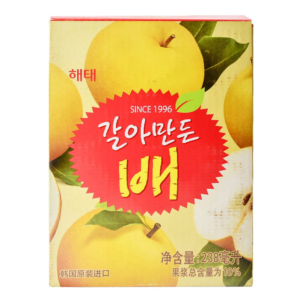 Haitai Pear Juice with Pulp - 238ml x 12 Cans – Umall - Australia's Largest Online Asian Supermarket