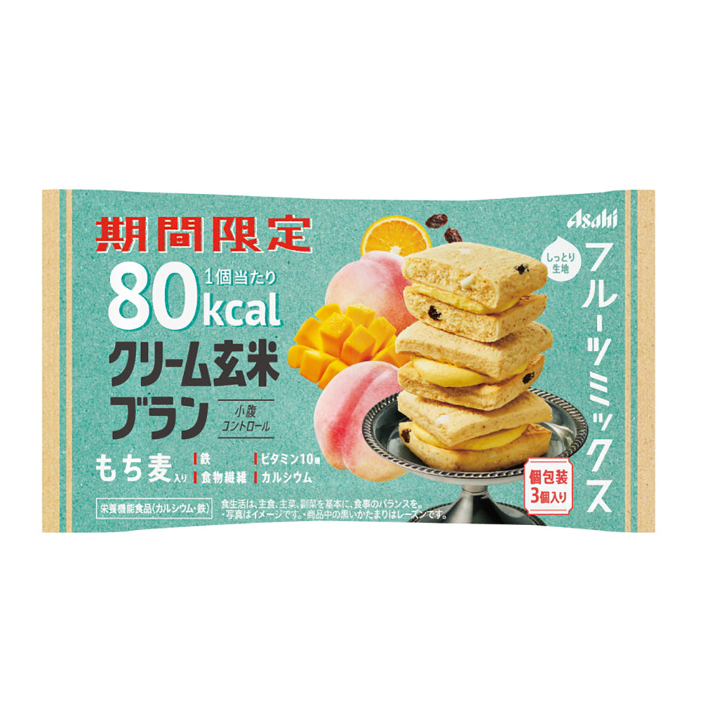 Asahi Creamy Brown Rice Cakes, Fruit Flavor, 54g – Umall - Australia's Largest Online Asian ...