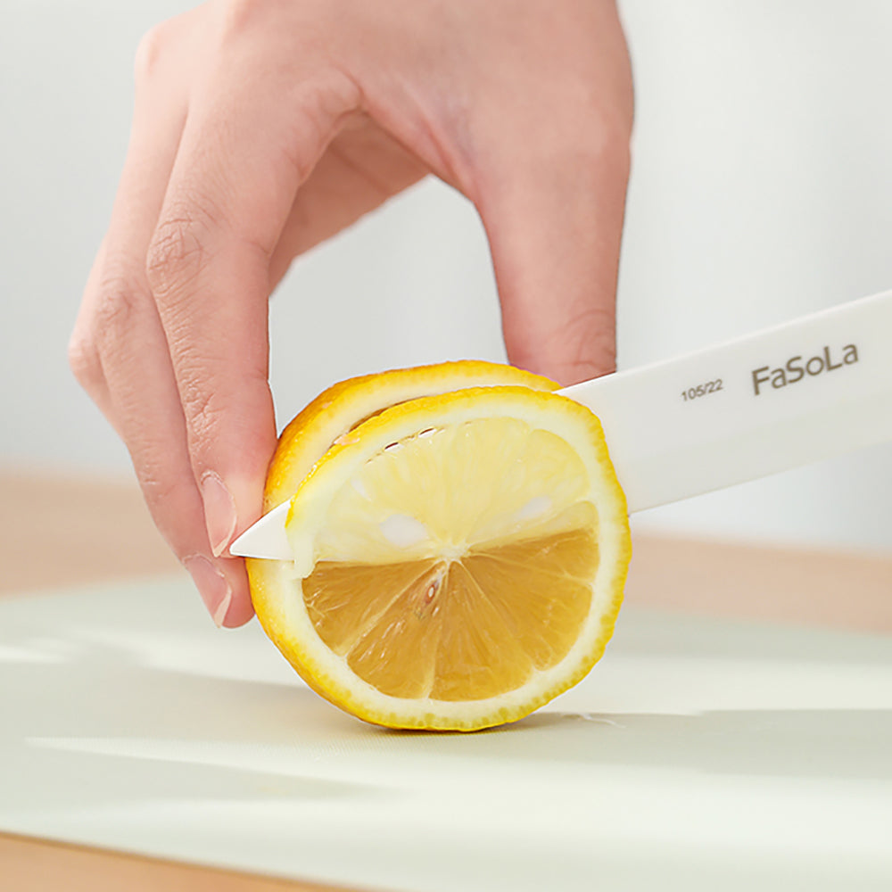 FaSoLa 4-Inch Ceramic Fruit Knife - Olive Green – Umall - Australia's Largest Online Asian ...