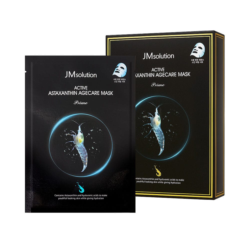 JMsolution Active Astaxanthin Agecare Mask - 30ml x 10 Sheets/Box – Umall - Australia's Largest ...