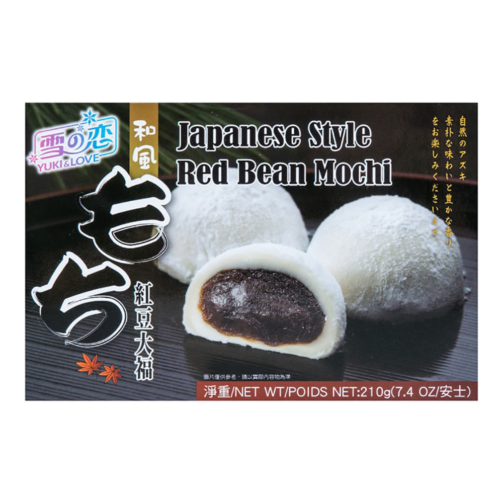 Yuki & Love Japanese Style Red Bean Mochi - 210g – Umall - Australia's Largest Online Asian ...