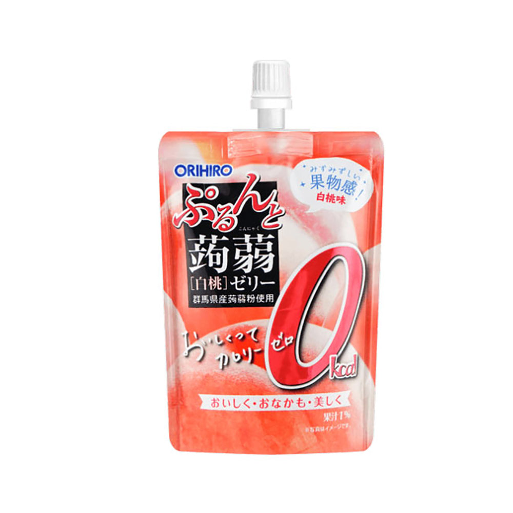 Orihiro Konjac Jelly - White Peach Flavour, Zero Calorie, 130g – Umall - Australia's Largest ...