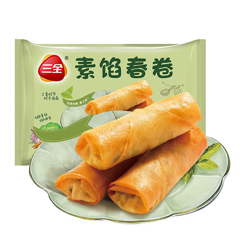 Sanquan Frozen Vegetarian Spring Rolls - 216g – Umall - Australia's Largest Online Asian Supermarket