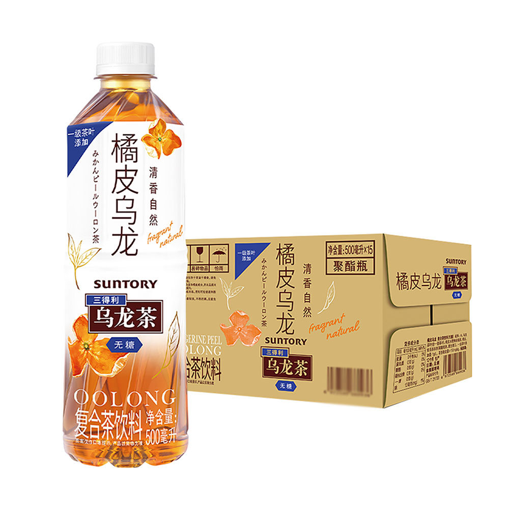 Suntory Oolong Tea with Orange Peel, Sugar-Free, 500ml x 15 Bottles pe – Umall - Australia's ...