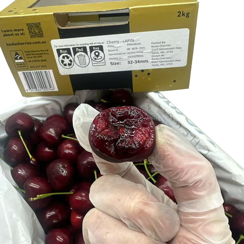 Koala Cherries Lapin Premium Cherries Gift Box 2kg (32–34mm) – Umall ...