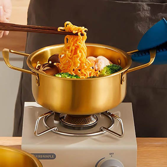 Ulife Korean Style Ramen Pot - 18cm (Induction and Gas Compatible ...