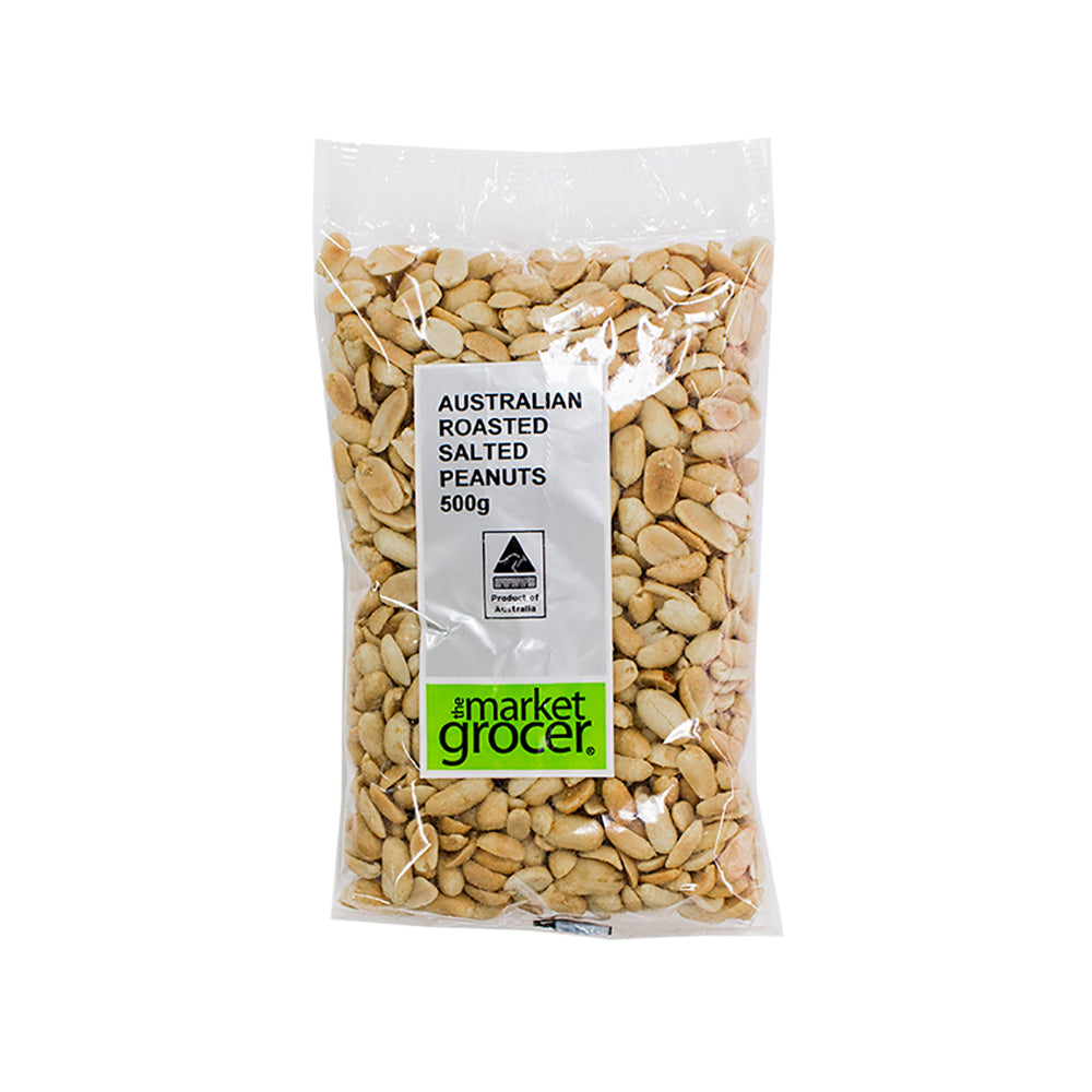 The Market Grocer Roasted Salted Peanuts 500g – Umall - Australia's ...