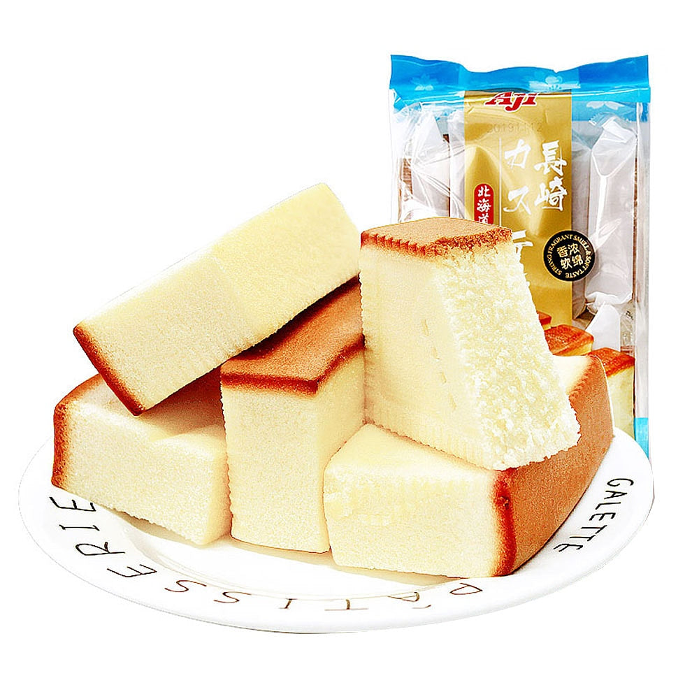 AJI Nagasaki Castella Cake Hokkaido Milk Flavor - 10pcs, 330g – Umall ...