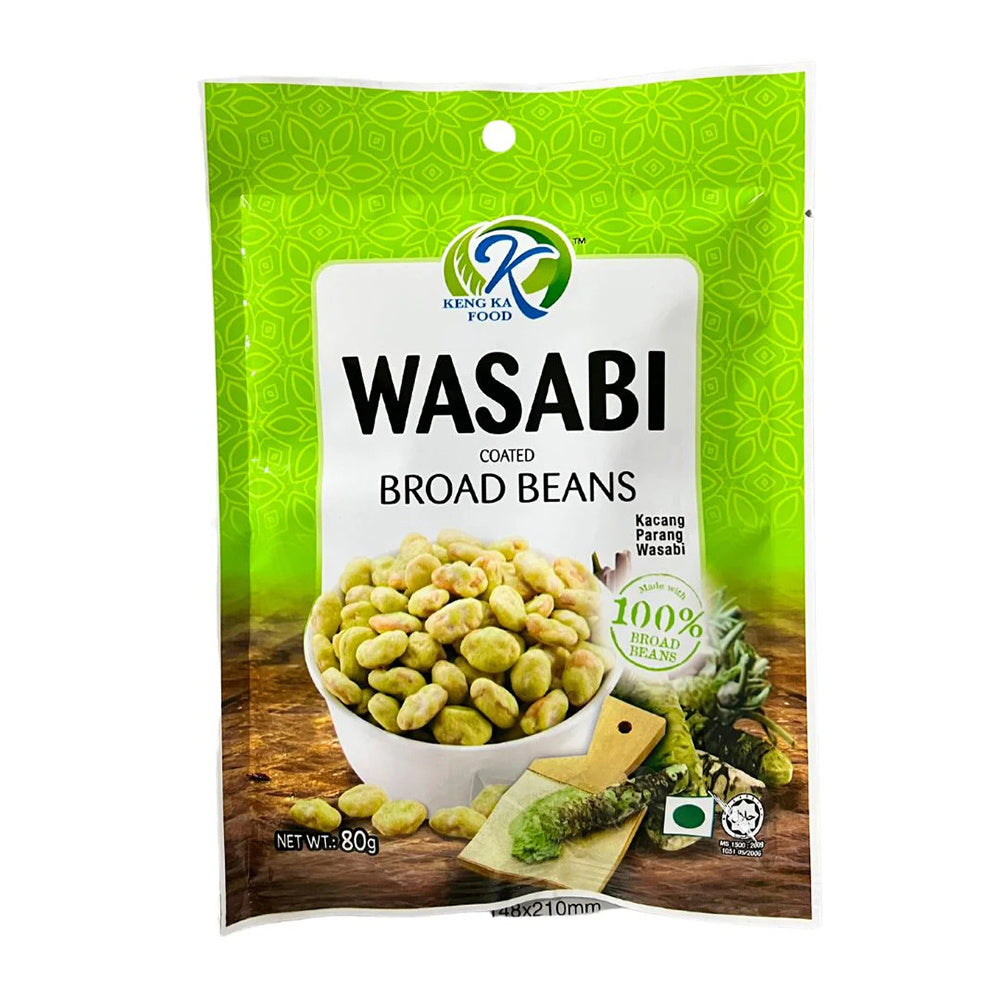 Keng Ka Wasabi Coated Broad Beans - 80g – Umall - Australia's Largest ...
