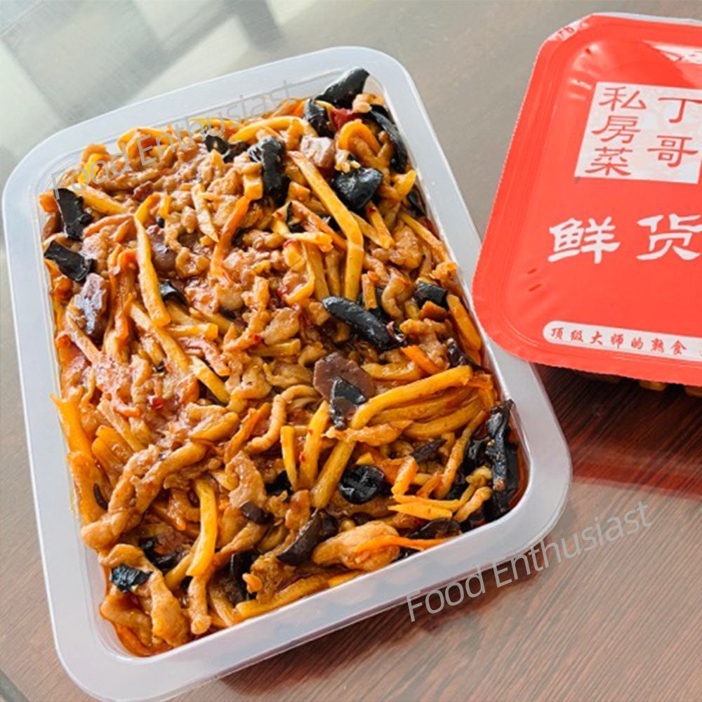 Ding Ge Private Kitchen Frozen Shredded Pork with Garlic Sauce - 500g ...