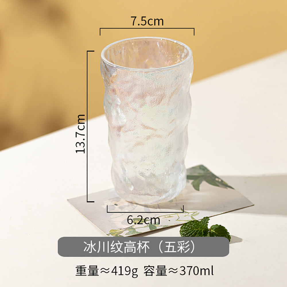 Modern SweetHome Glacier Pattern Highball Glass - Multicolor – Umall ...