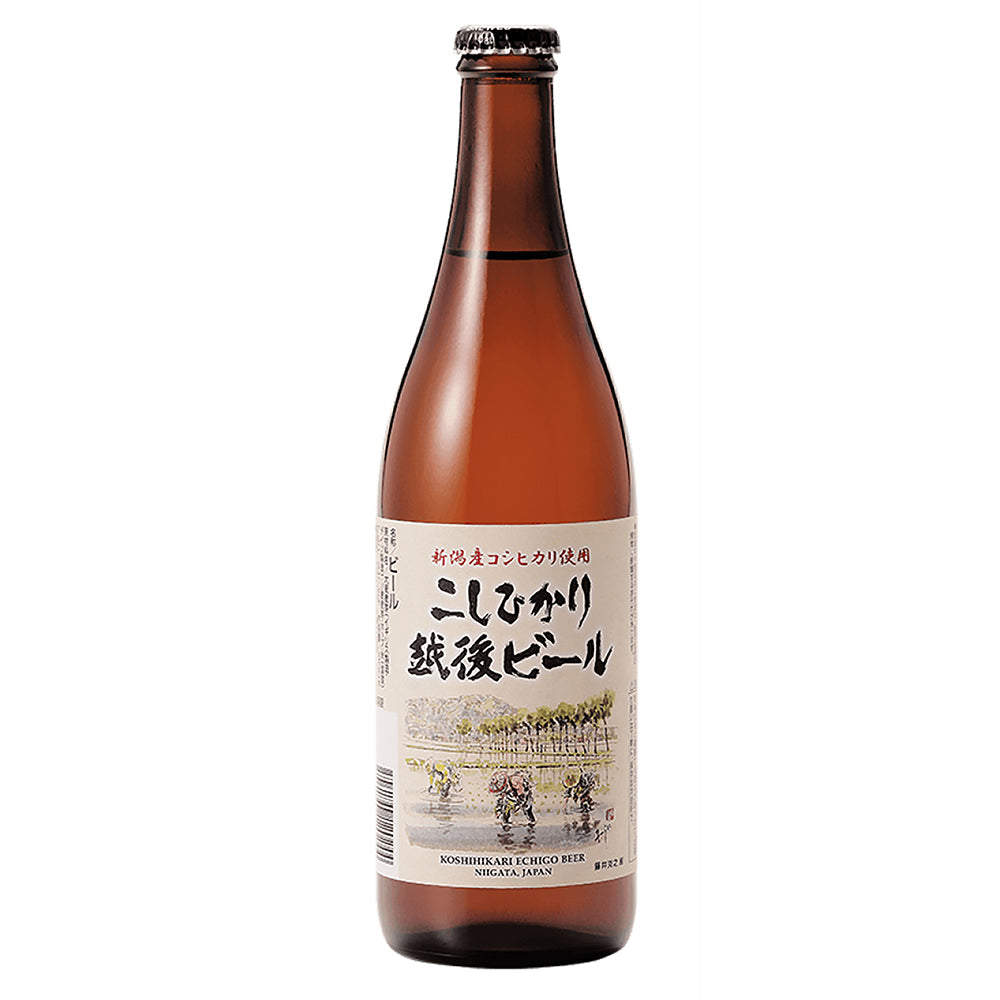 Echigo Koshihikari Rice Lager Beer Bottle - 5% ABV, 500ml – Umall ...