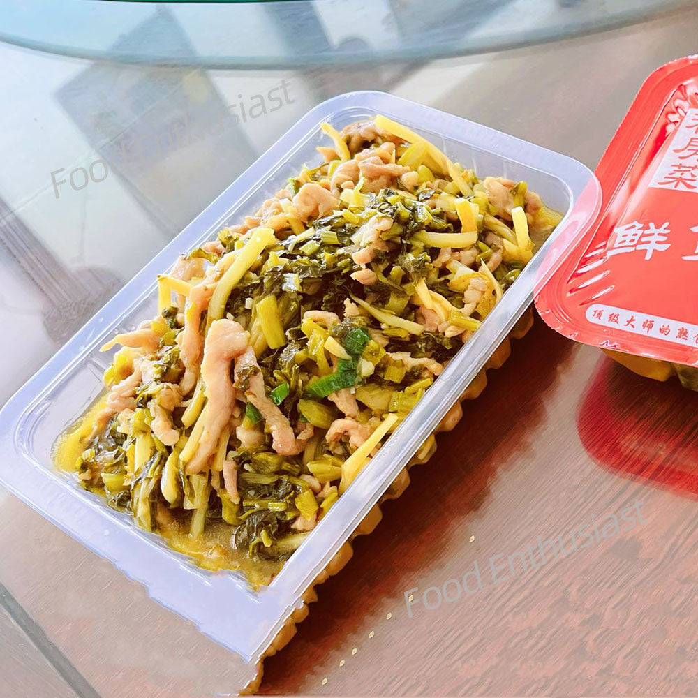 Ding Ge Private Kitchen Frozen Stir-Fried Pork with Pickled Vegetables ...