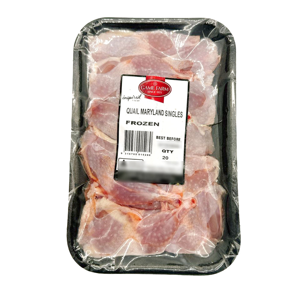Game Farm Frozen Quail Maryland Legs - 20 Pieces – Umall - Australia's ...