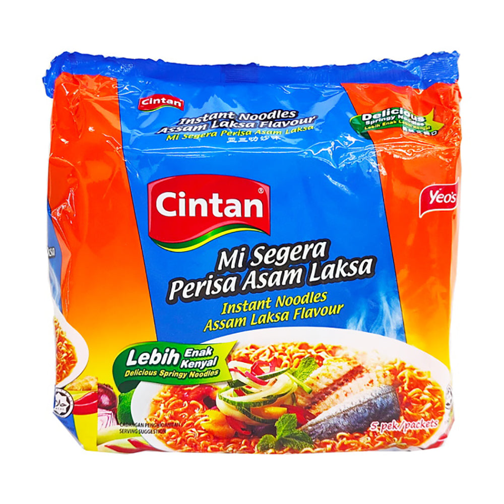 Cintan Instant Noodles Assam Laksa Flavour - 5 Packs (75g Each) – Umall ...