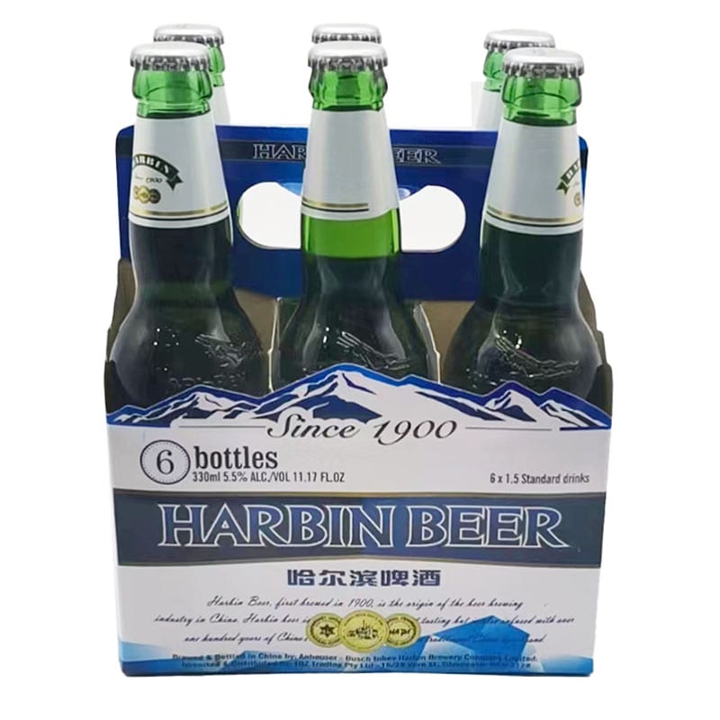 Harbin Beer 5.5% Alcohol - 330ml x 6 Bottles – Umall - Australia's ...