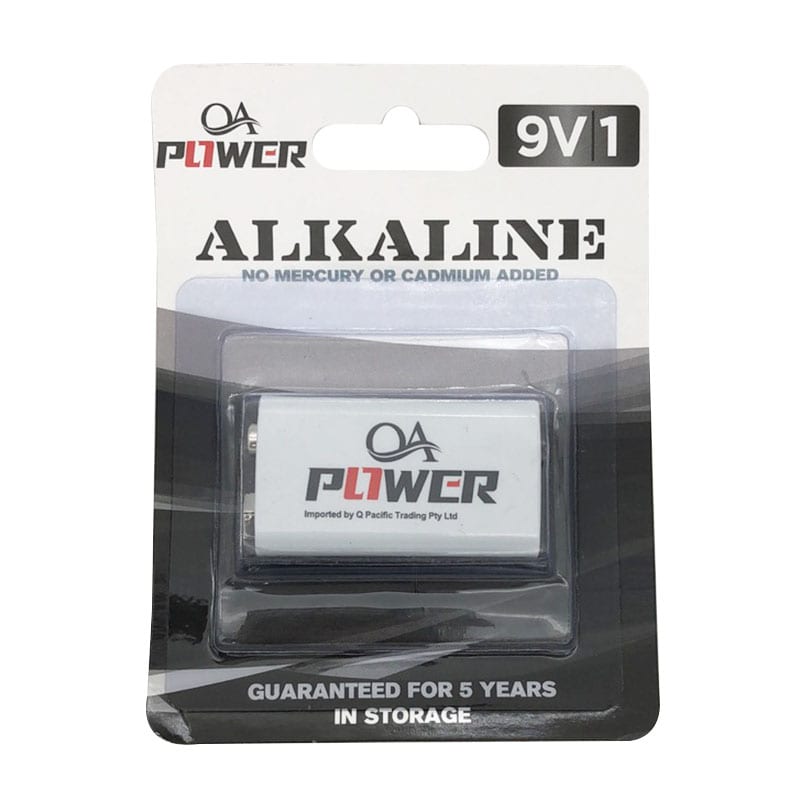 QA Power Alkaline Battery 9V - Single Pack – Umall - Australia's Largest Online Asian Supermarket