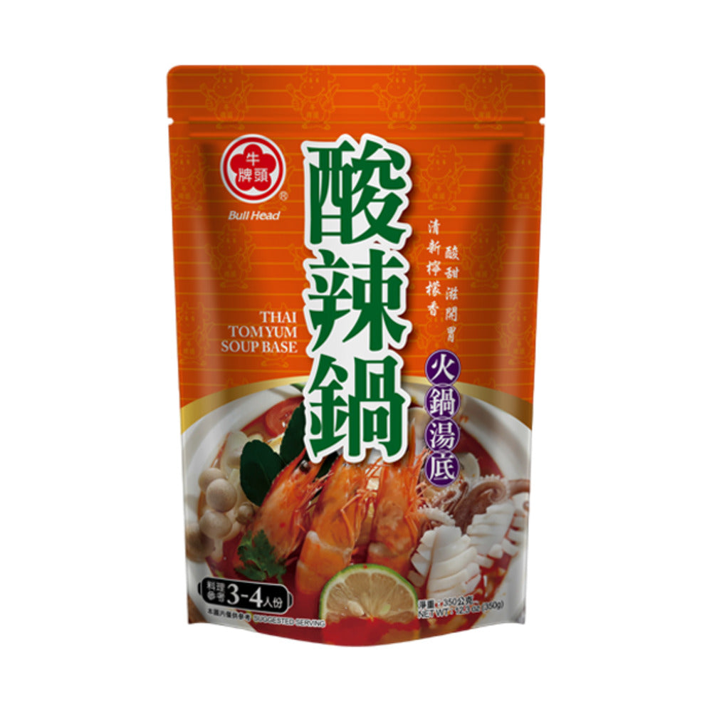Bull Head Thai Tom Yum Hot Pot Soup Base - 350g – Umall - Australia's ...
