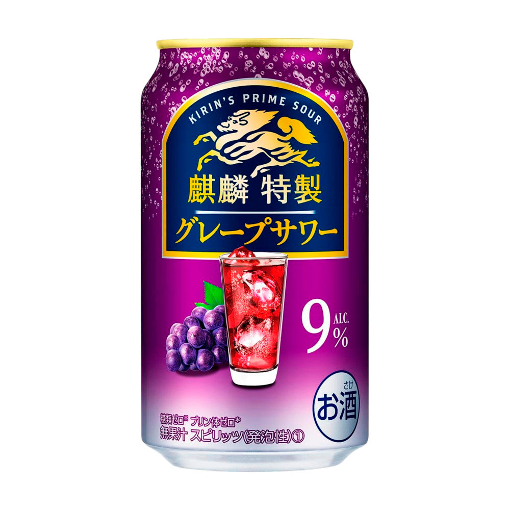 Kirin Prime Sour Grape Chu-Hi 9% – 350ml Ready-to-Drink Cocktail Can ...
