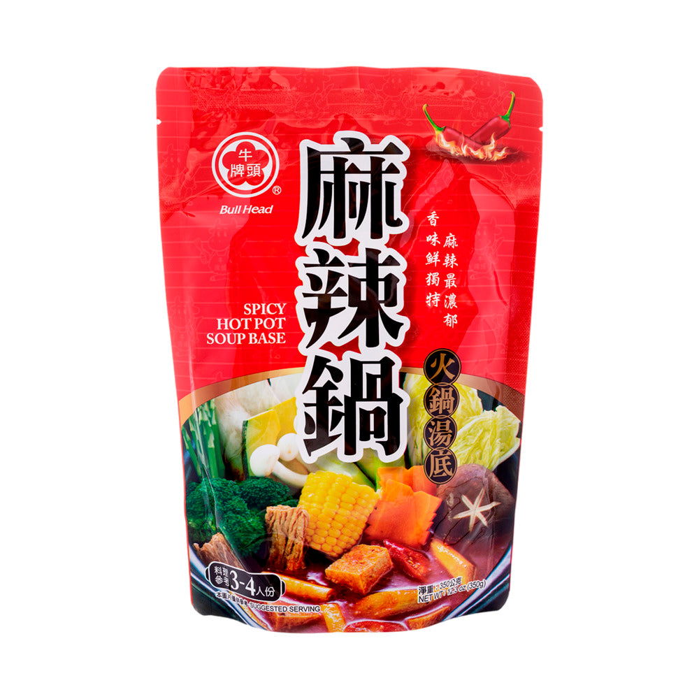 Bull Head Spicy Mala Hot Pot Soup Base - 350g – Umall - Australia's ...