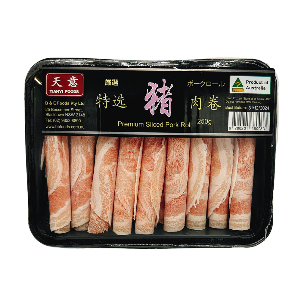 TianYi Premium Sliced Pork Roll - 250g – Umall - Australia's Largest ...