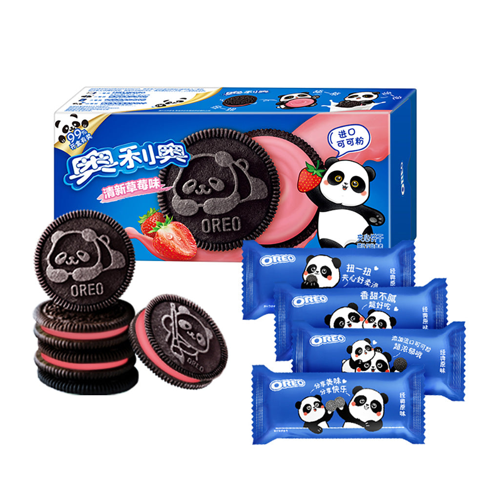 Oreo Strawberry Cream Sandwich Cookies - 194g – Umall - Australia's Largest Online Asian Supermarket