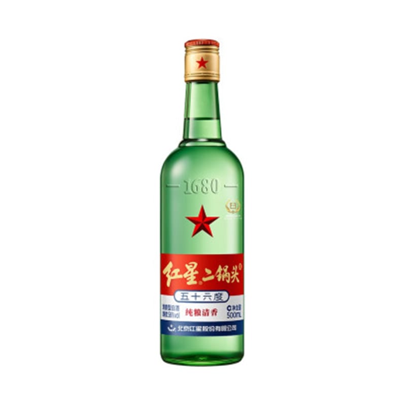 Red Star Erguotou Qingxiang Baijiu 56% - 500ml – Umall - Australia's Largest Online Asian ...