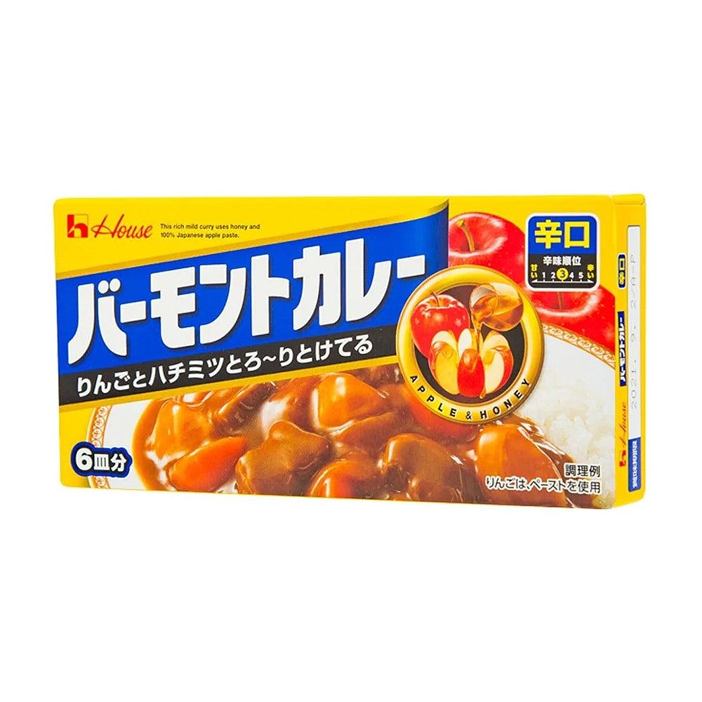 House Vermont Curry Blocks with Honey and Apple - Spicy - 230g – Umall ...