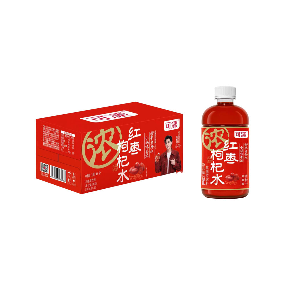 Keyang Red Date & Goji Berry Infused Water – 530ml × 15 Bottles – Umall ...