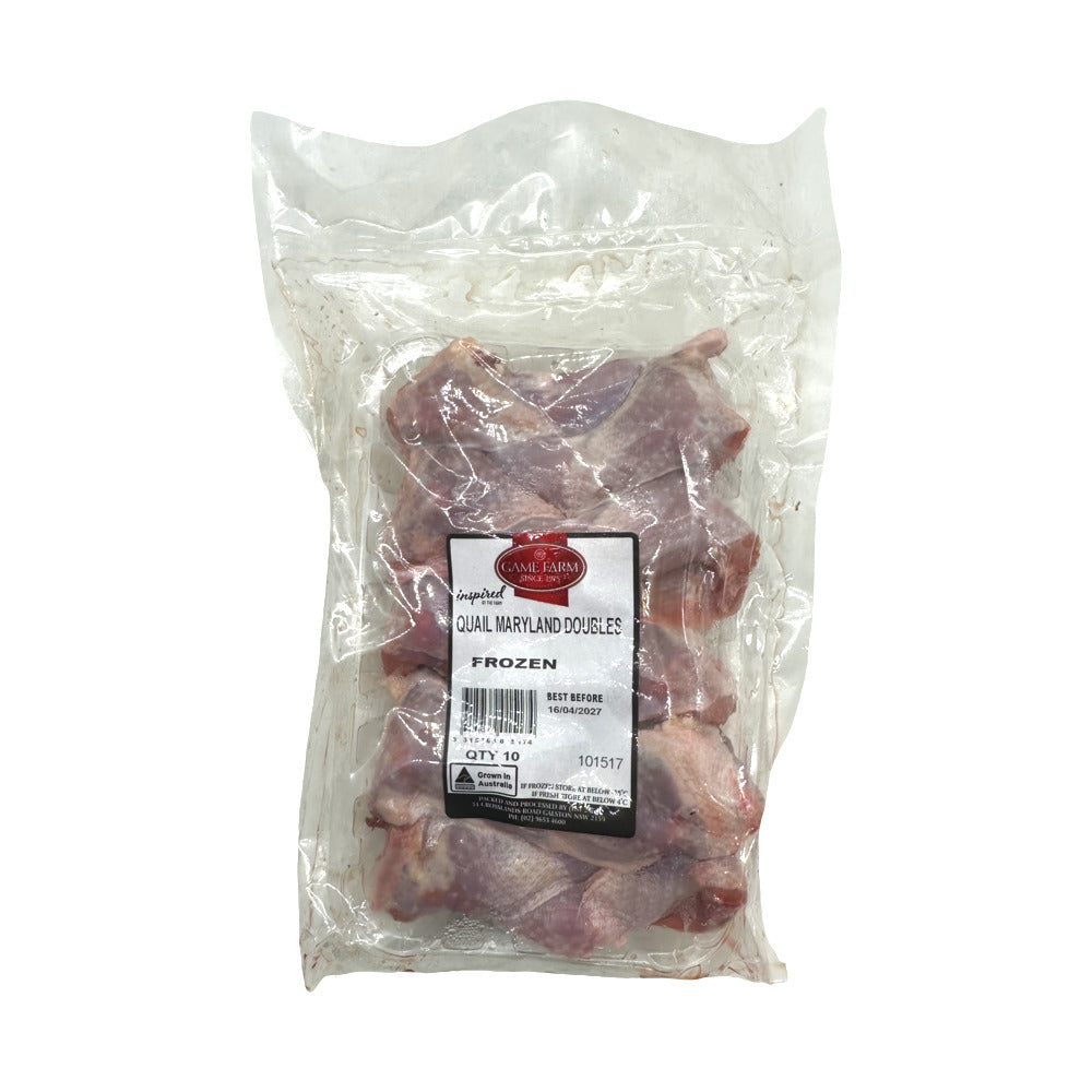 Game Farm Frozen Maryland Quail Legs - 10 Pieces – Umall - Australia's ...