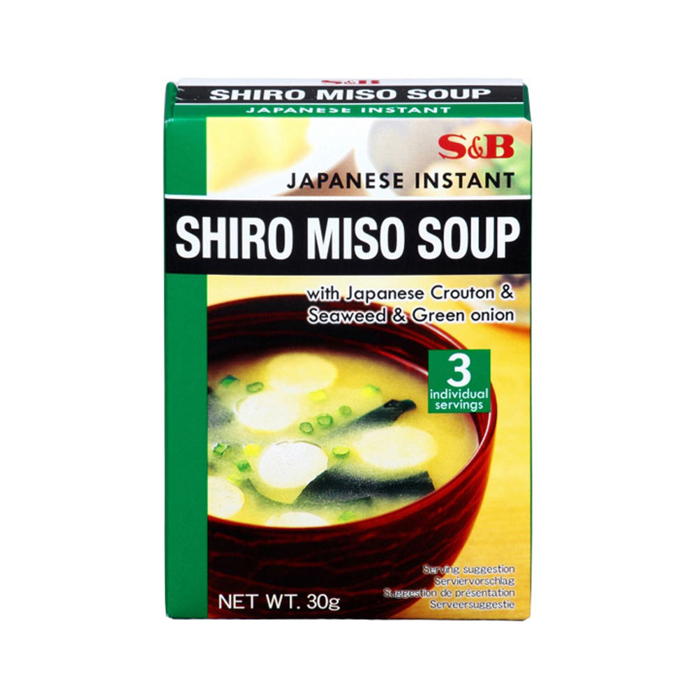 S&B Shiro Red Miso Soup Mix, 3 Pack, 30g – Umall - Australia's Largest ...