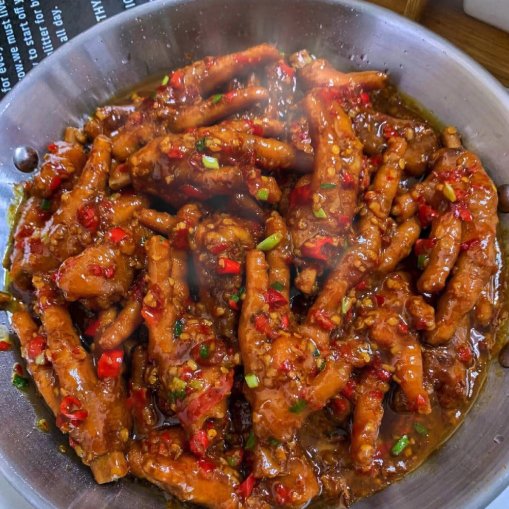 XiaoHu Quick Meal Spicy Chicken Feet - 600g – Umall - Australia's ...
