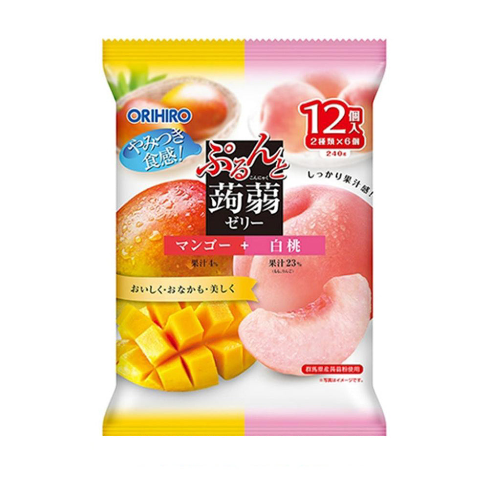 Orihiro Japanese Konjac Jelly Mango & White Peach - 240g – Umall ...