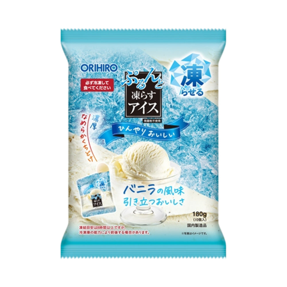 Orihiro Vanilla Ice Cream Flavoured Konjac Jelly 180g - Freeze-to-Enjo ...