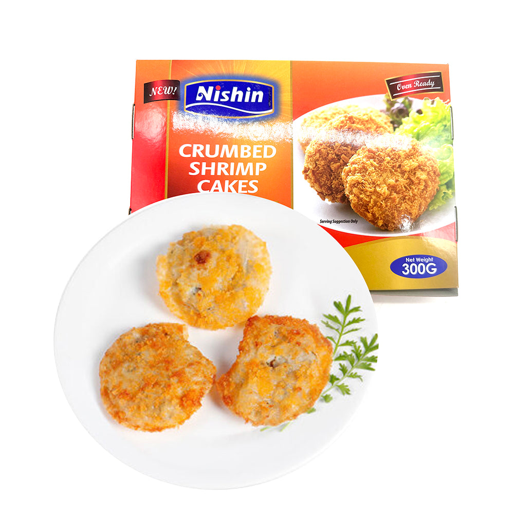 Nishin Frozen Crumbed Shrimp Cakes - 300g – Umall - Australia's Largest ...
