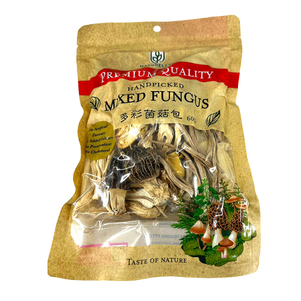 Natureleaf Premium Handpicked Mixed Fungus - 60g – Umall - Australia's ...