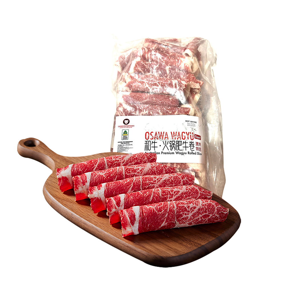 Osawa Frozen Wagyu Beef Rolls for Hot Pot - 1kg – Umall - Australia's ...