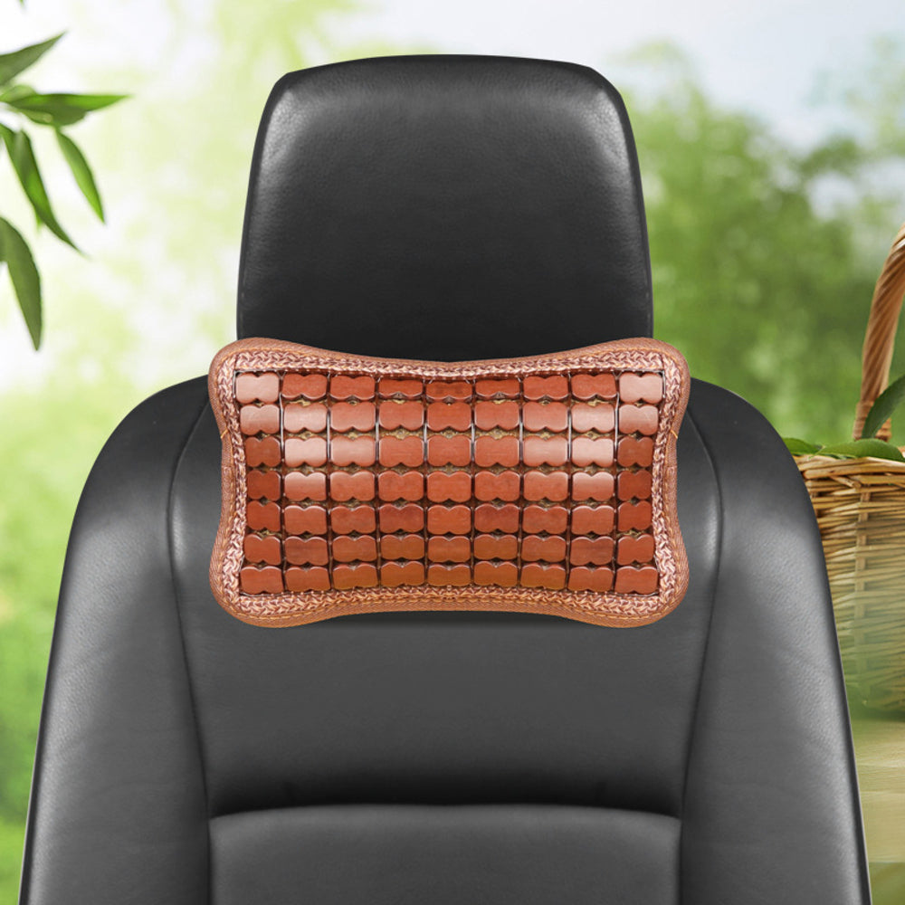 Ulife Car Bamboo Headrest - Elegant Brown – Umall - Australia's Largest ...
