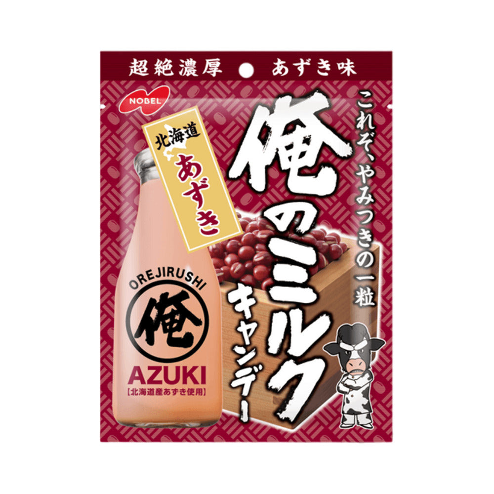 Nobel "Ore no Milk" Azuki Milk Candy – Hokkaido Red Bean Flavour 80g ...