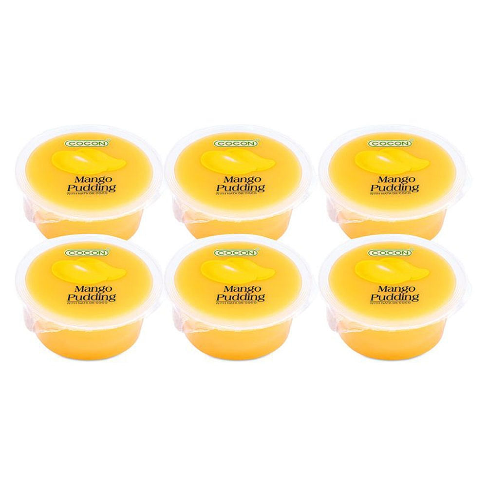 Cocon Mango Pudding with Fruit Chunks - 6 Pack, 480g – Umall ...
