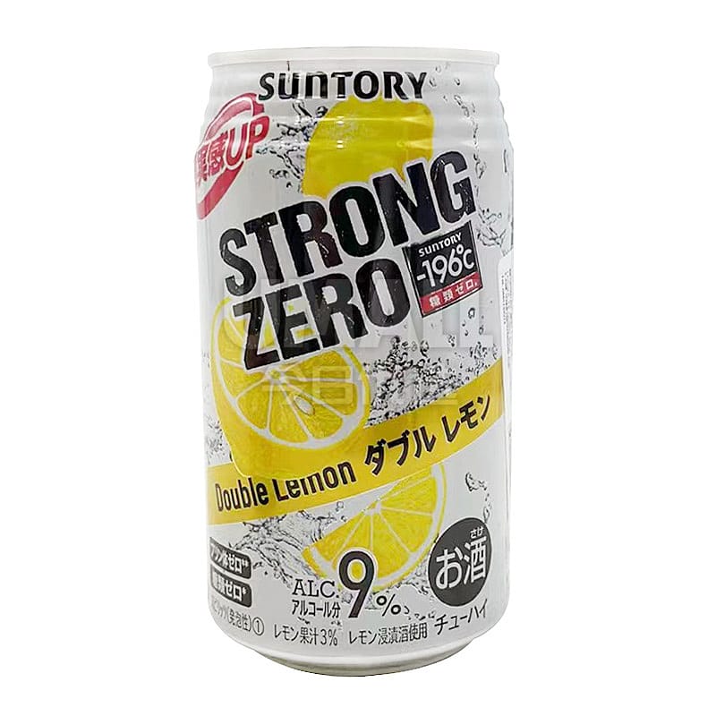 Suntory Strong Zero Double Lemon Cocktail - 9% ABV, 350ml – Umall - Australia's Largest Online ...